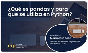 Librería Pandas en Python, qué es y para que sirve | EIP