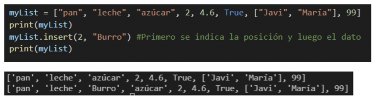 Crear una Lista en Python - Másteres Online Nº 1 Empleabilidad