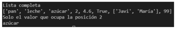 Crear una Lista en Python - Másteres Online Nº 1 Empleabilidad Crear una Lista en Python - Másteres Online Nº 1 Empleabilidad