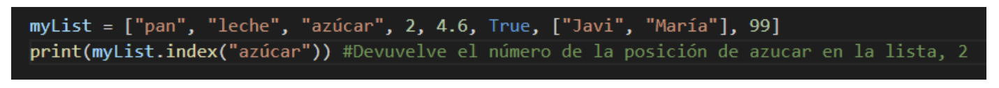 Crear una Lista en Python - Másteres Online Nº 1 Empleabilidad
